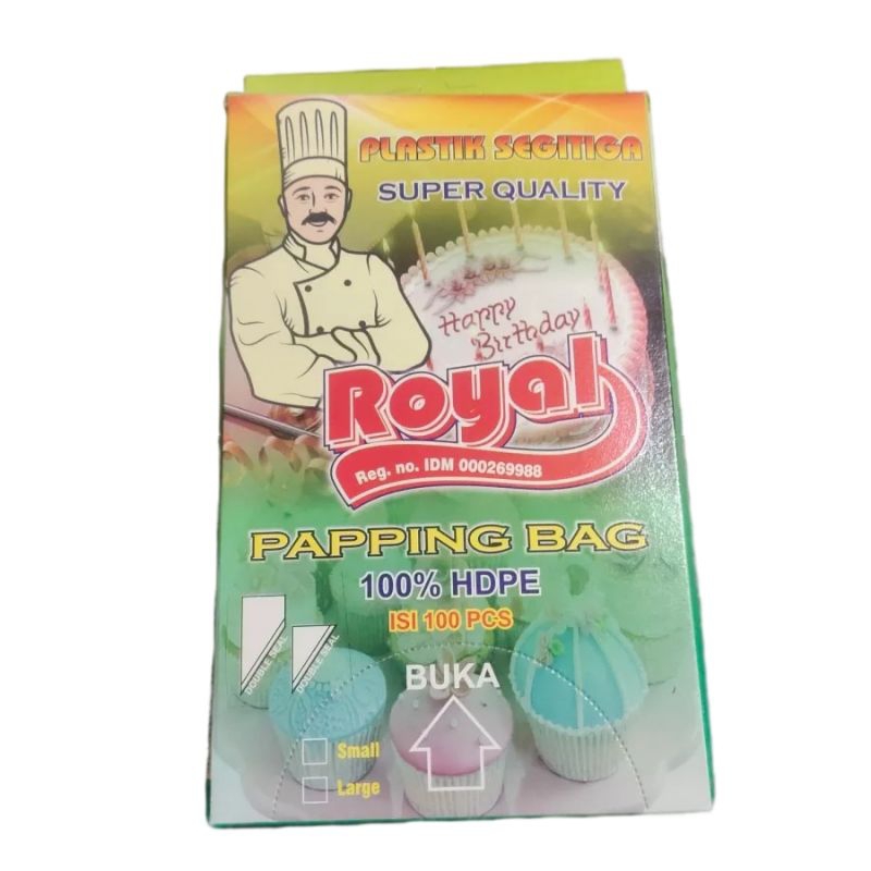 Jual Piping Papping Bag isi 100 pcs | Plastik segitiga kecil | Plastik ...