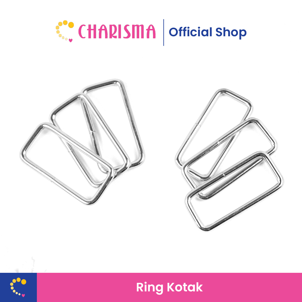 Jual Charisma Ring Kotak Tas - Ring Kotak Besi / Aksesoris Tas / Harga ...