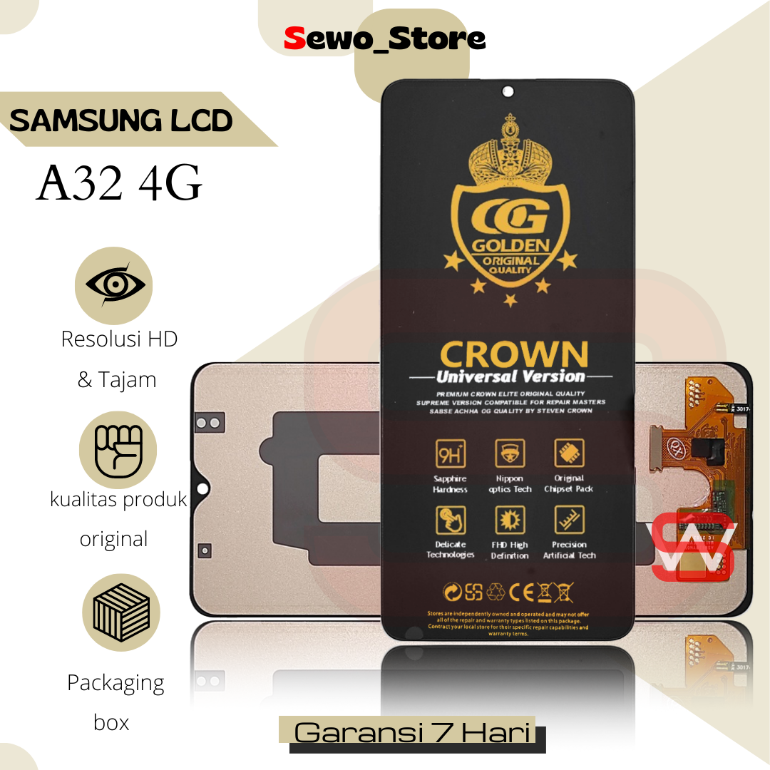 Jual LCD TOUCHSCREEN SAMSUNG GALAXY A32 4G / M32 4G / M325F / A325 A325F OEM ORIGINAL COMPLETE ...