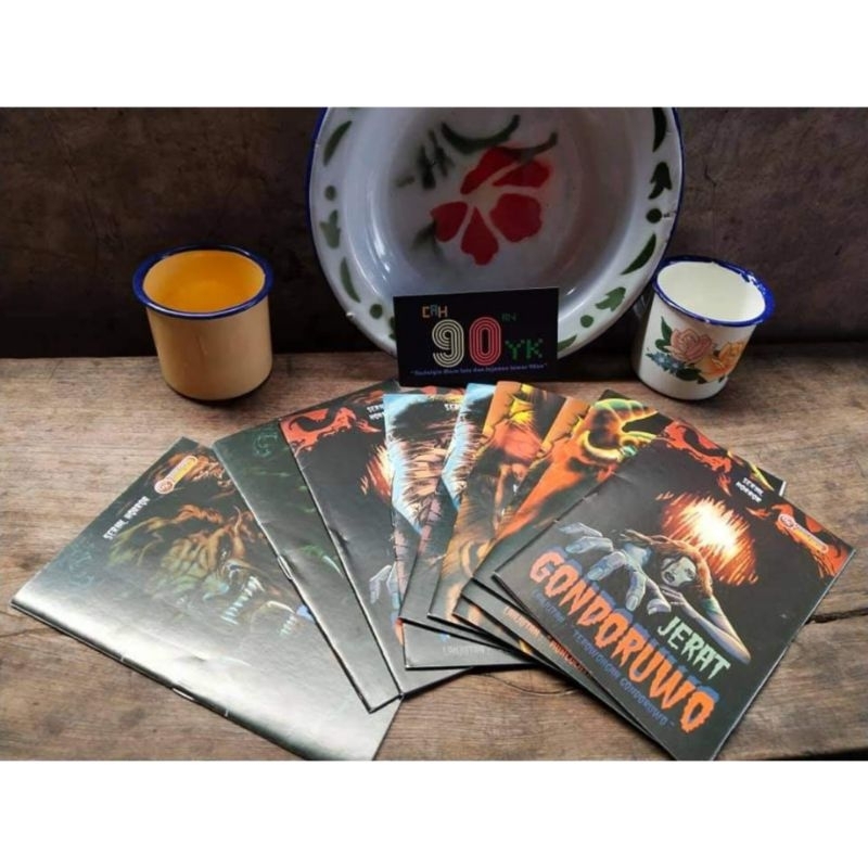 Jual KOMIK SETAN GUNUNG KELUD Buku Cerita Hantu Horror GK Jadul Anak ...