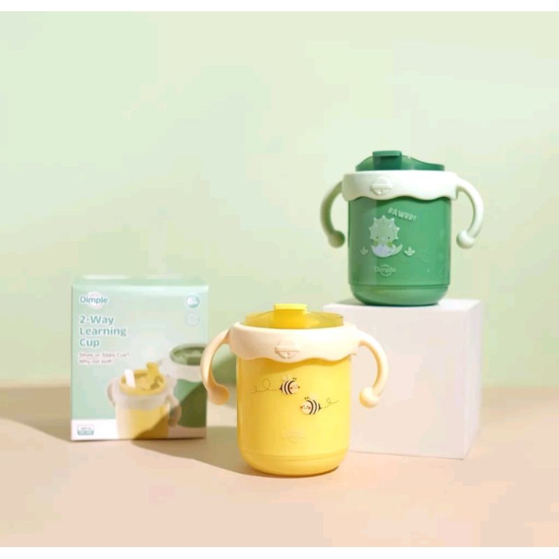 Jual Little Dimple 2way learning cup Ready warna Kuning | Shopee Indonesia