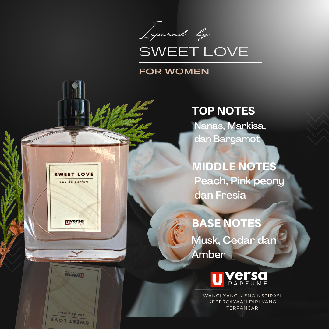 Jual Uversa Parfum Sweet Love Parfum Wanita Edp Wangi Manis Buah ...