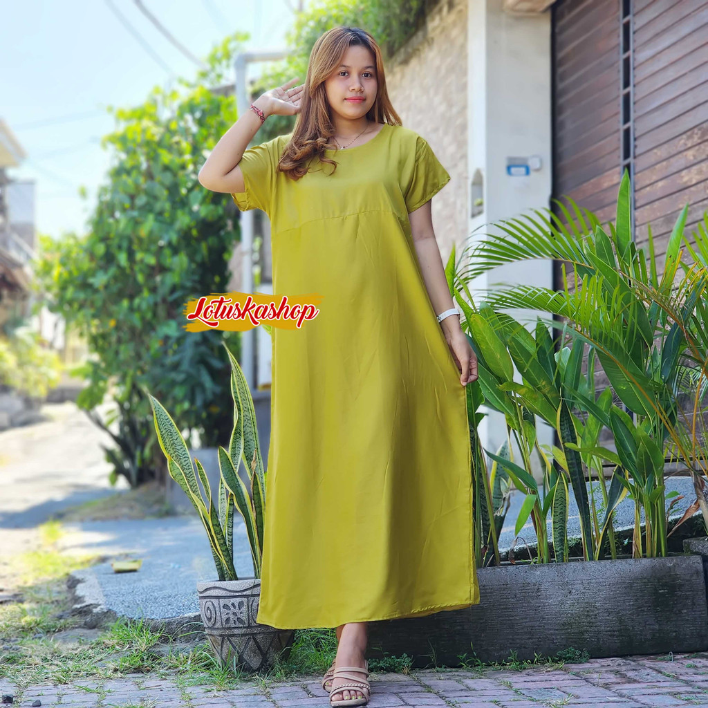 Jual Daster Bali Panjang Jumbo Polos | Shopee Indonesia