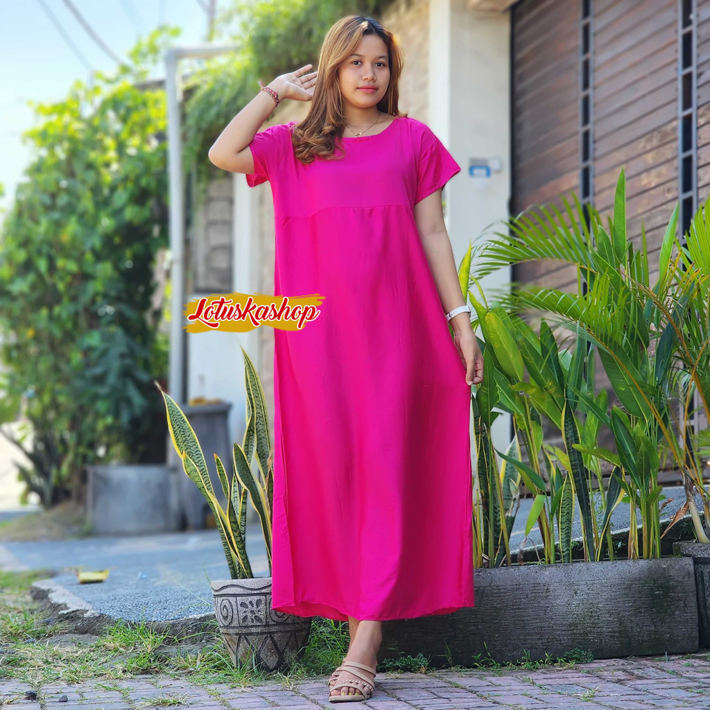 Jual Daster Bali Panjang Jumbo Polos | Shopee Indonesia