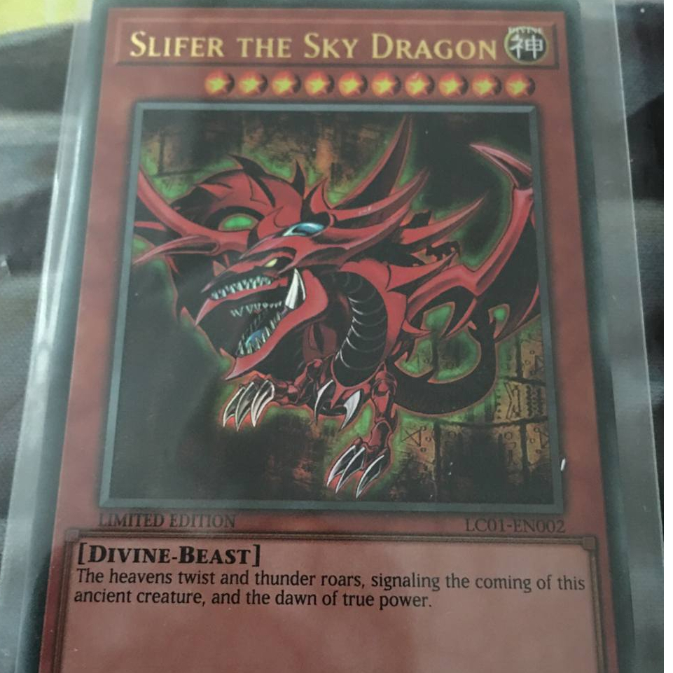Jual YUGIOH Slifer The Sky Dragon FOIL ORIGINAL KONAMI | Shopee Indonesia
