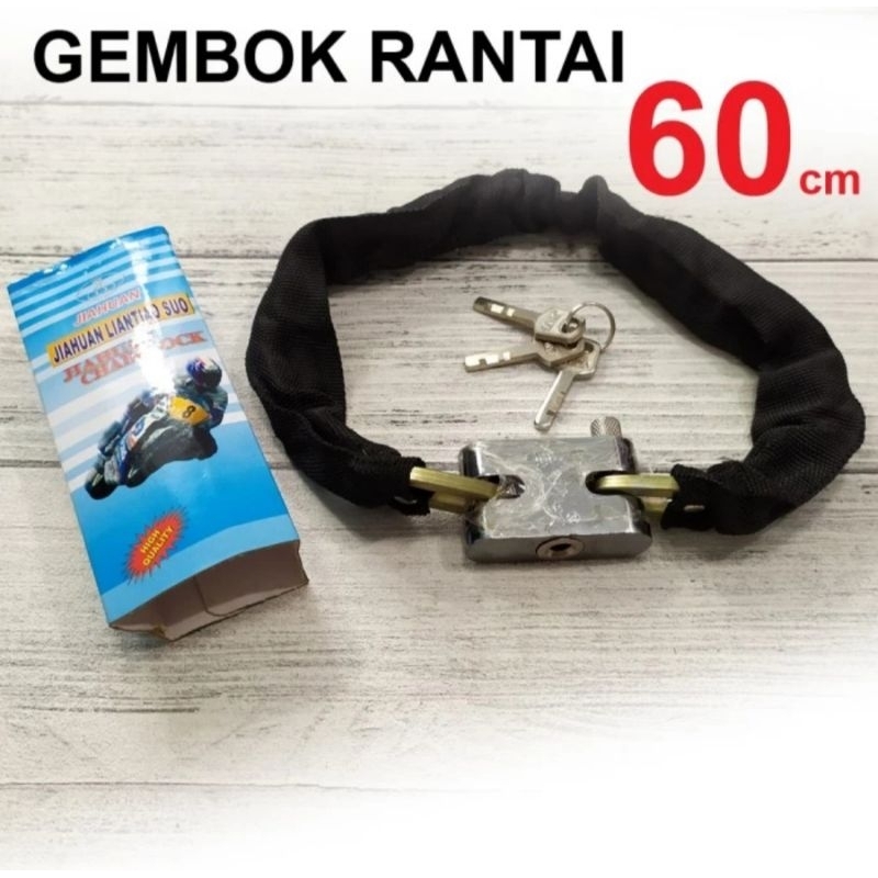 Jual GEMBOK RANTAI 60CM | Shopee Indonesia