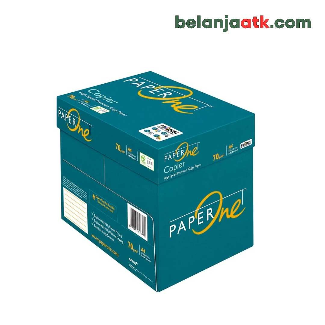Jual PaperOne Kertas A4 75gr Copier (100 lembar) Kertas HVS a4 Kertas ...