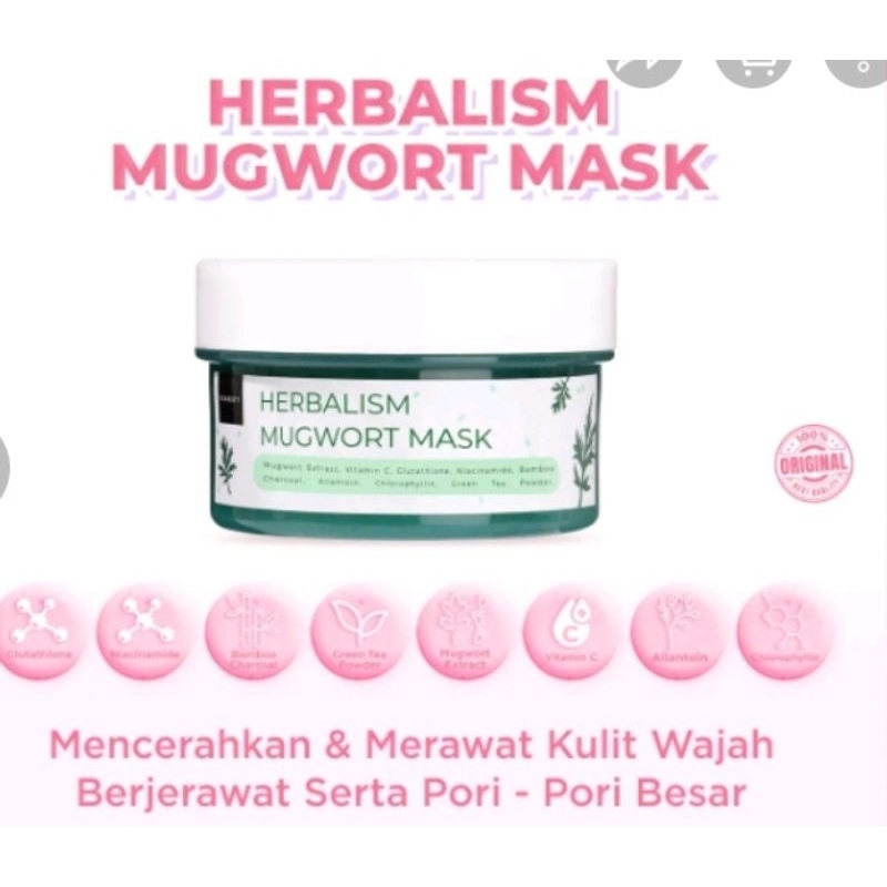 Jual SCARLETT MUGWORT MASK | Shopee Indonesia