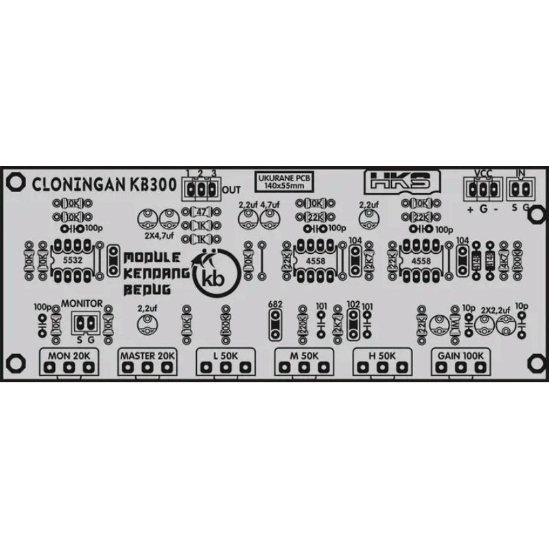 Jual Pcb Tone Kontrol Peavy Kb300 Ampli Kendang | Shopee Indonesia