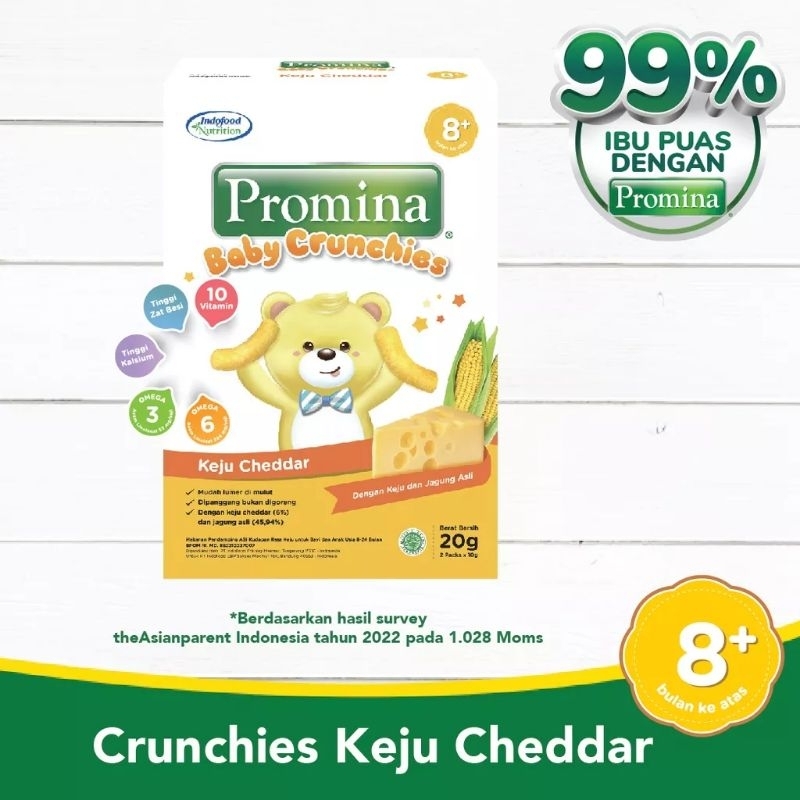 Jual PROMINA CRUNCHIES KEJU / BROKOLI / RUMPUT LAUT 20 GR | Shopee ...