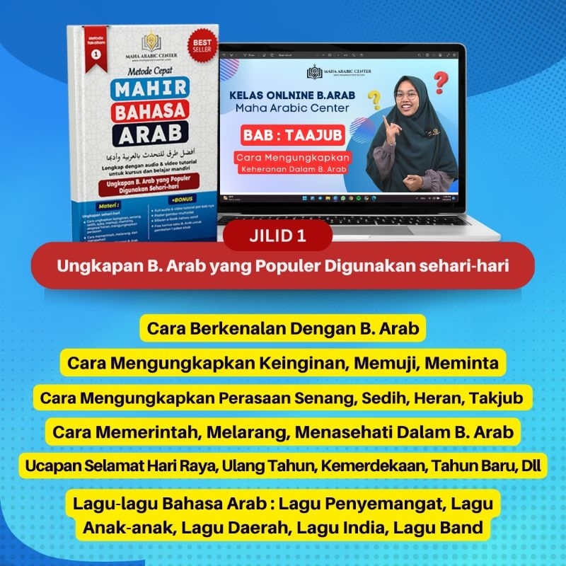 Jual Buku Mahir Bahasa Arab untuk umroh meningkatkan kemampuan bahasa ...