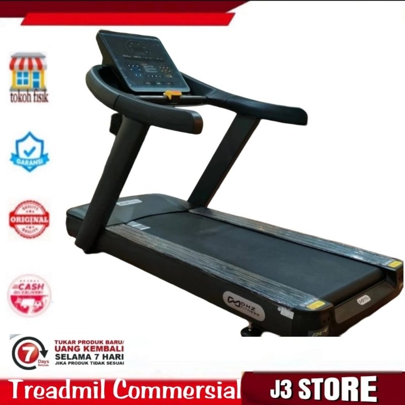 Jual Alat Fitnes Treadmil Comersial Dhz-X8400 Mesin Lari Treadmill(Original) | Shopee Indonesia