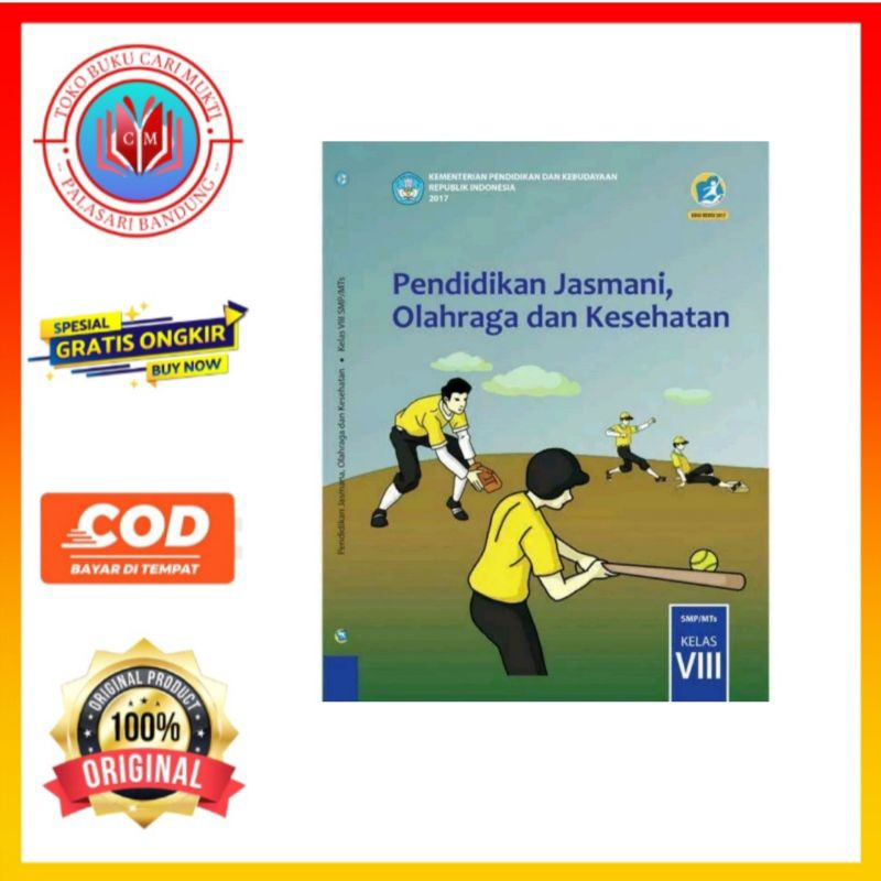Jual Buku Siswa PJOK Pendidikan Jasmani Olahraga dan Kesehatan Untuk SMP/MTS Kelas 8 Kurikulum ...