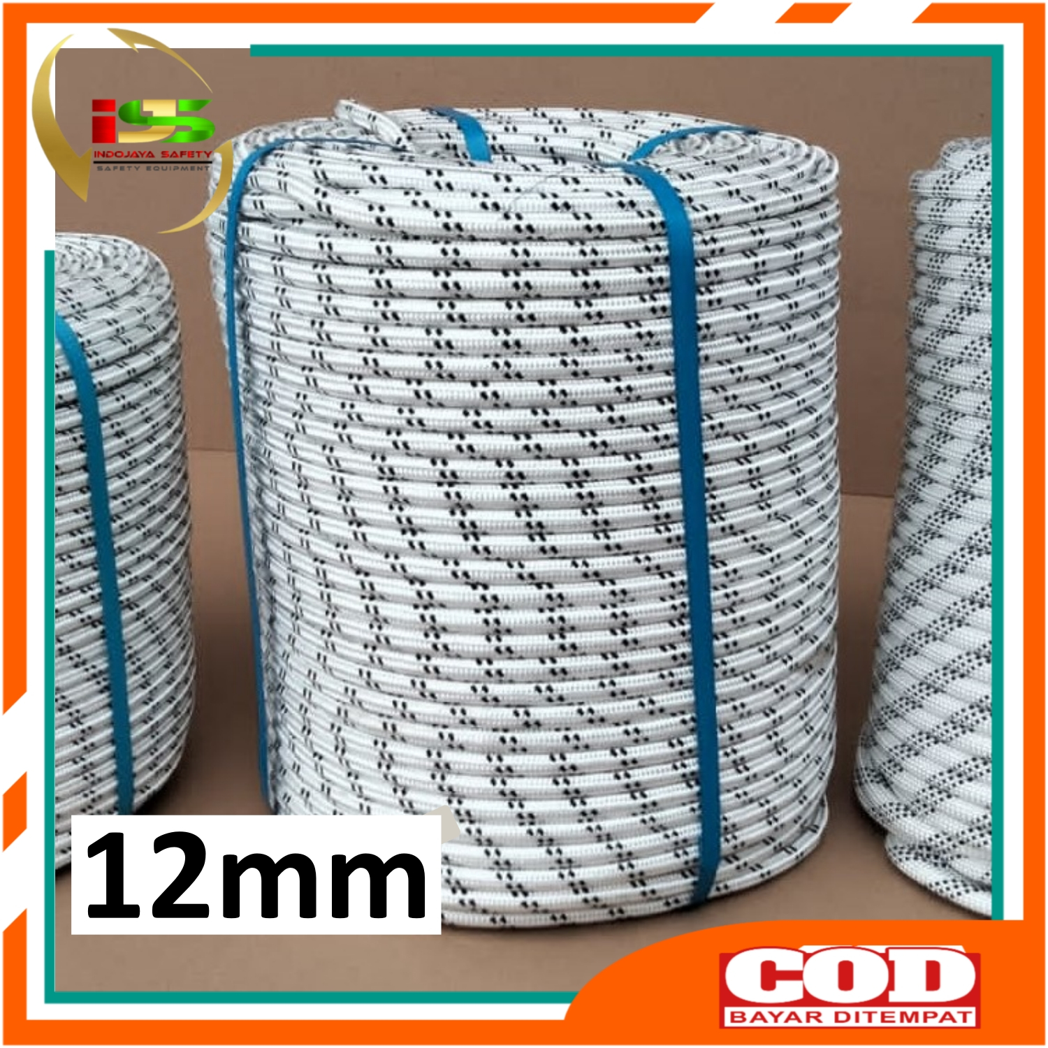 Jual Tali Karmantel Statis 12mm x 200 Meter | Shopee Indonesia