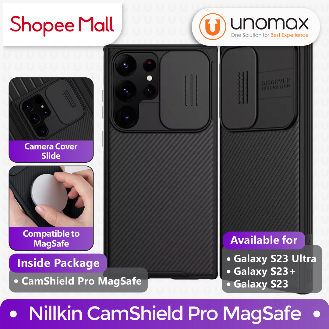 Jual Case Samsung Galaxy S23 / S23+ Plus / S23 Ultra Nillkin CamShield ...