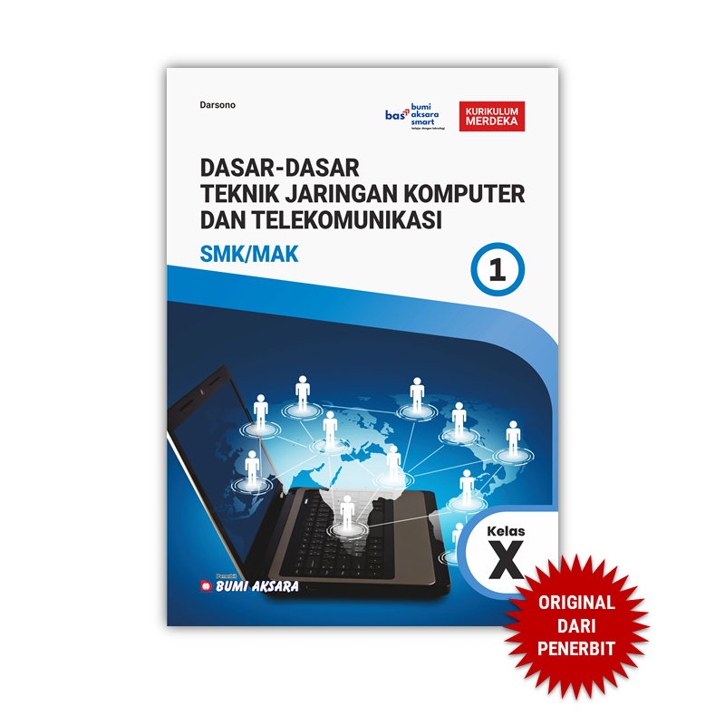 Jual Dasar-Dasar Teknik Jaringan Komputer dan Telekomunikasi 1 Kelas X SMK MAK Kurikulum Merdeka ...