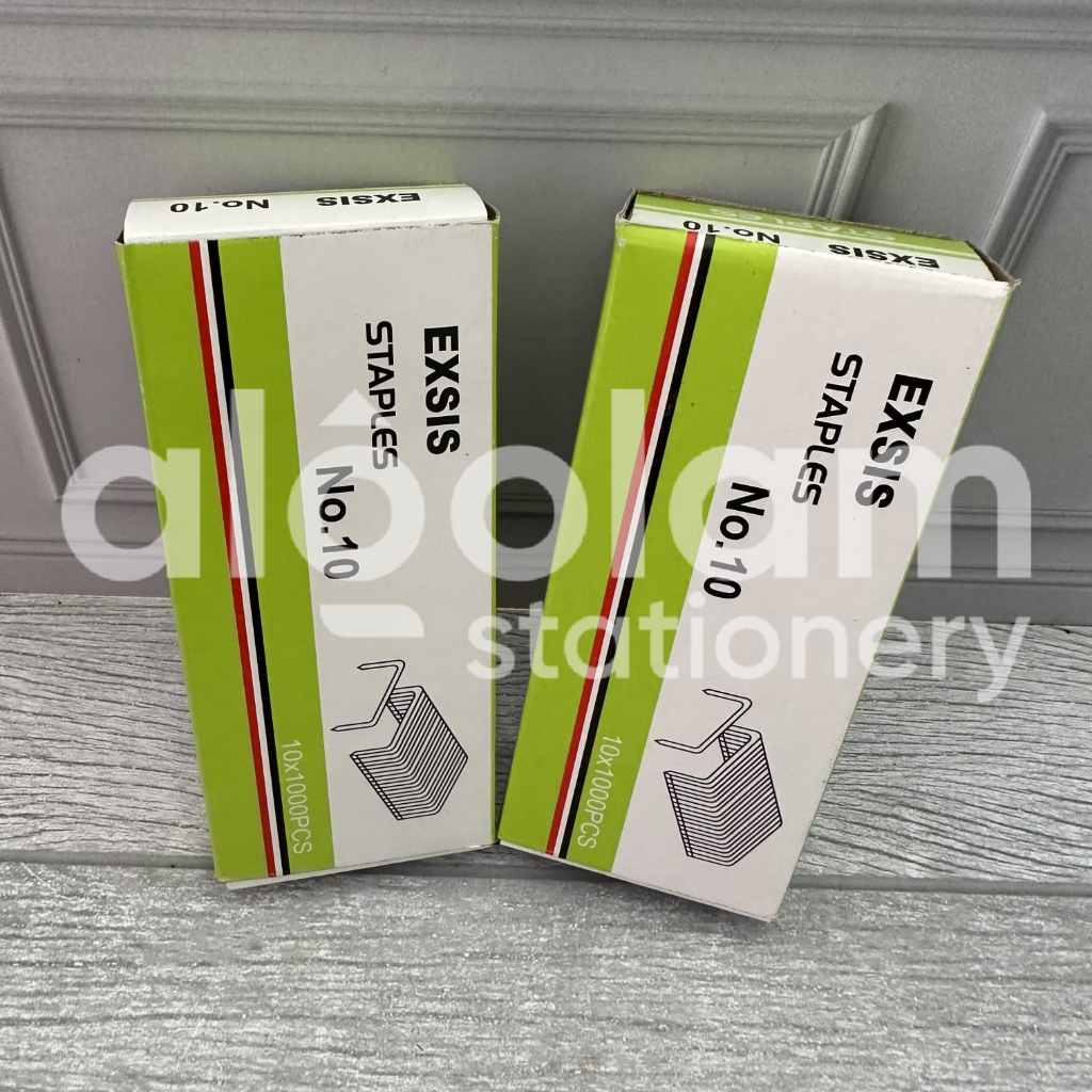 Jual SATU PACK ( 10 BOX KECIL ) Isi Staples Kecil No. 10 Murah | Shopee ...
