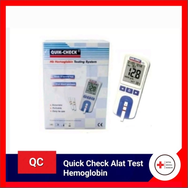 Jual Quick Check Alat Test HB Hemoglobin | Shopee Indonesia
