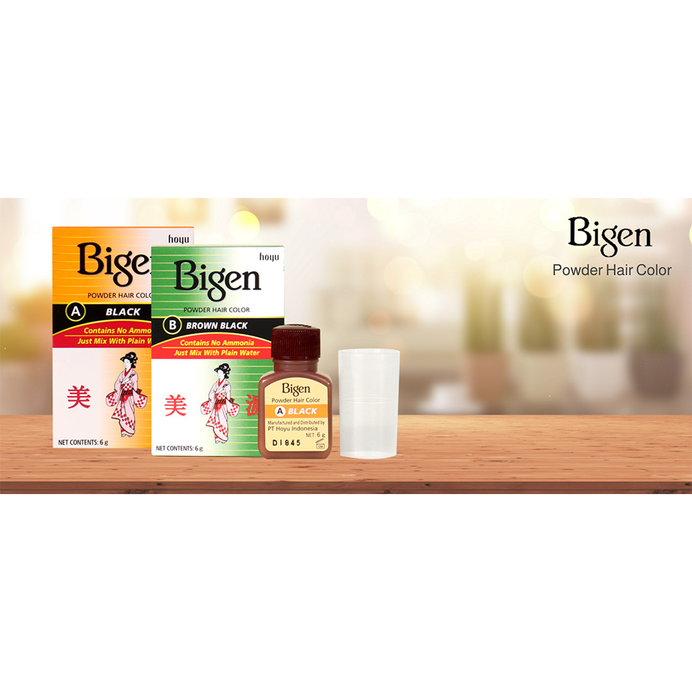 Jual EXP 2027 - Bigen Powder Hair Dye 6gr | Shopee Indonesia