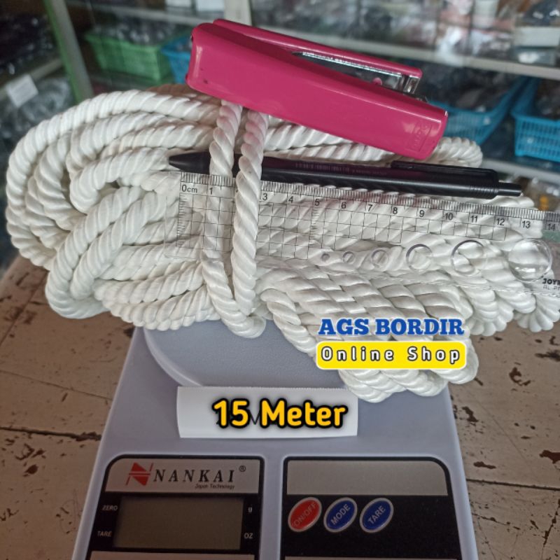 Jual Tali 8mm tali tiang bendera diameter 8mm tali tambang 10 meter ...