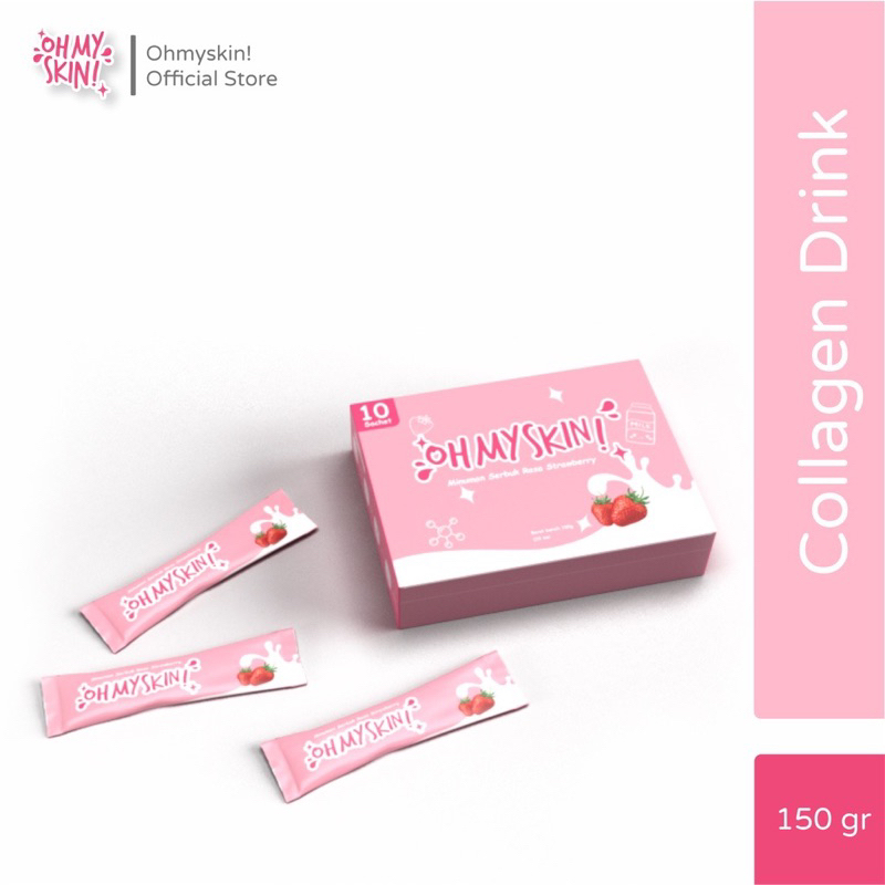 Jual Oh My Skin! Collagen Drink 1 Box (10 sachet) | Shopee Indonesia