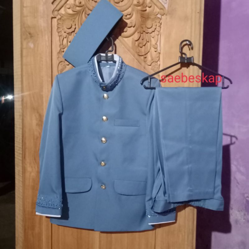Jual beskap pengantin/beskap bapak besan | Shopee Indonesia
