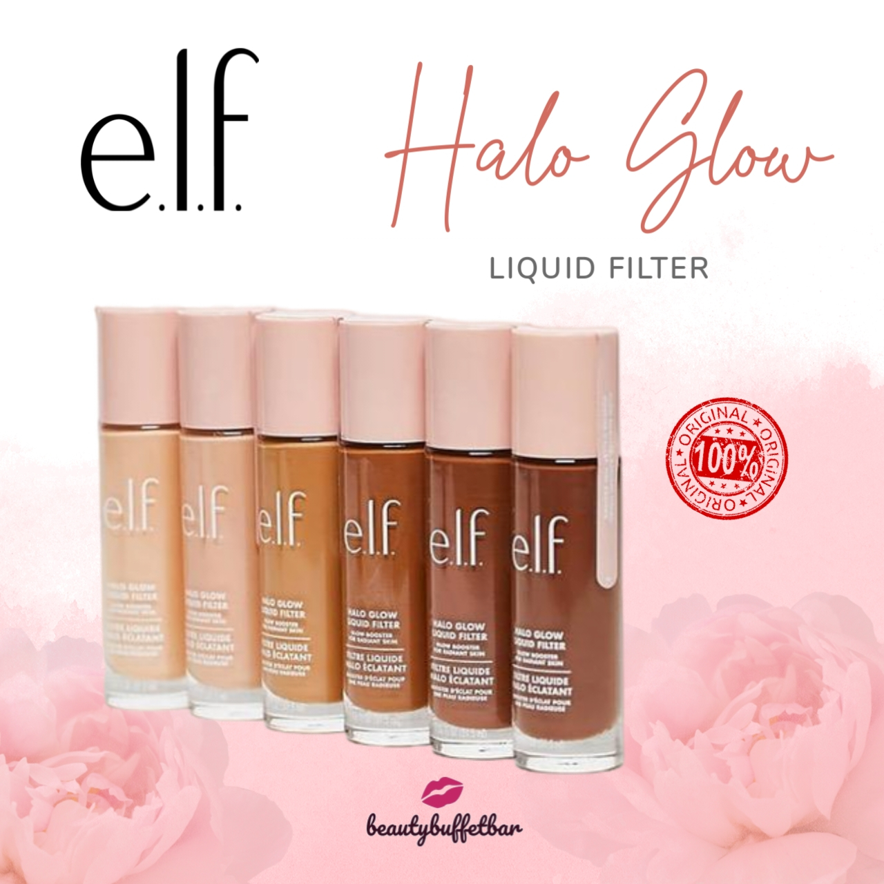 Jual ELF Halo Glow Liquid Filter | Shopee Indonesia