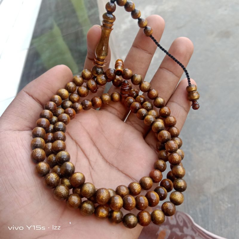 Jual Tasbih yuser tali arus gold 8 mm | Shopee Indonesia