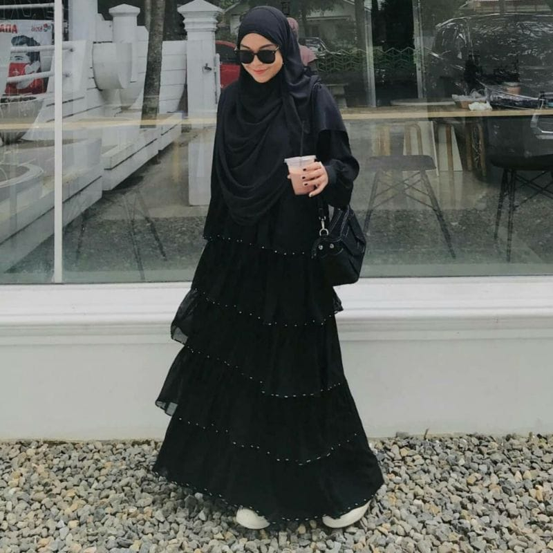 Jual promo rumpuk sifon-murah gamis turkey-jubah turkey- busana muslim ...