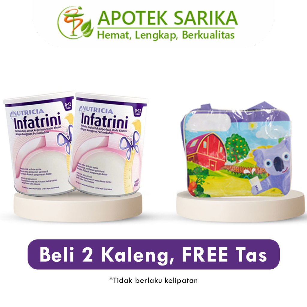 Jual Nutricia infatrini powder 400gr (susu keperluan medis khusus bayi ...