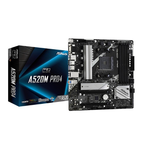 Jual Motherboad ASRock A520M-PRO4 | Shopee Indonesia