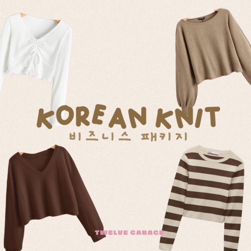 Jual Paket Usaha Korean Knit 200 Ribu | Shopee Indonesia