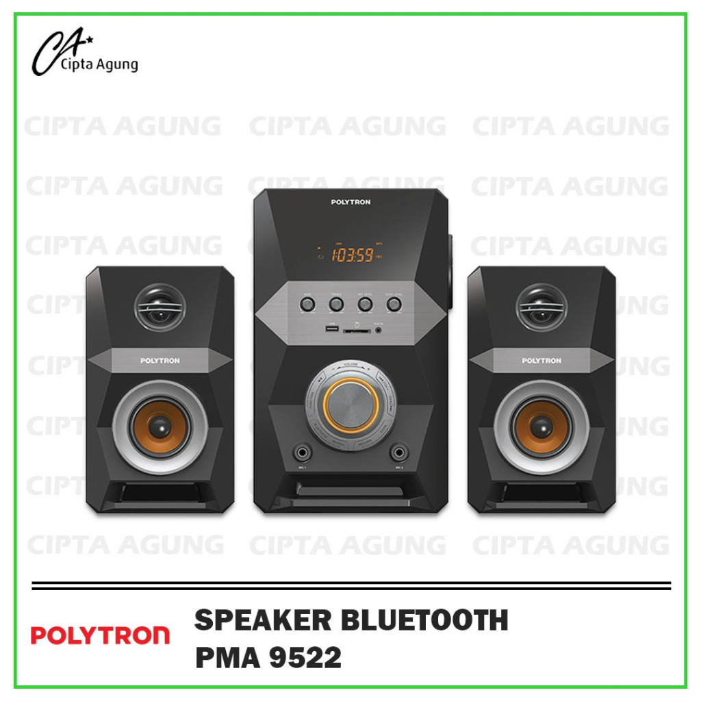 Jual POLYTRN SPEAKER BLUETOOTH + RADIO PMA 9522 PMA9522 PMA-9522 EXTRA ...