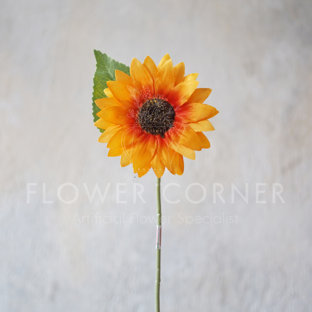 Jual Bunga Artificial Matahari Sunflower Tangkai Pendek (B23108 ...