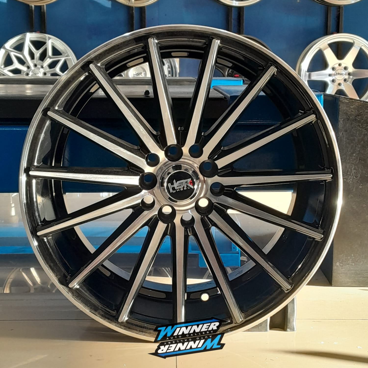 Jual VELG RACING HSR RING 17 MOBIL ERTIGA INNOVA TERIOS GRANDMAX - VELG HSR TSUKUBA PCD 100-114 ...