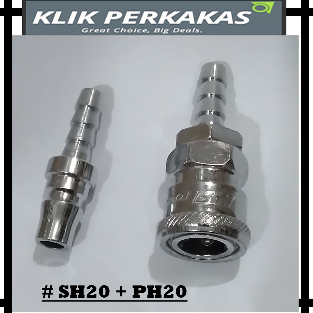 Jual Sambungan Selang Kompresor Adaptor Selang Angin Tekiro copler ...