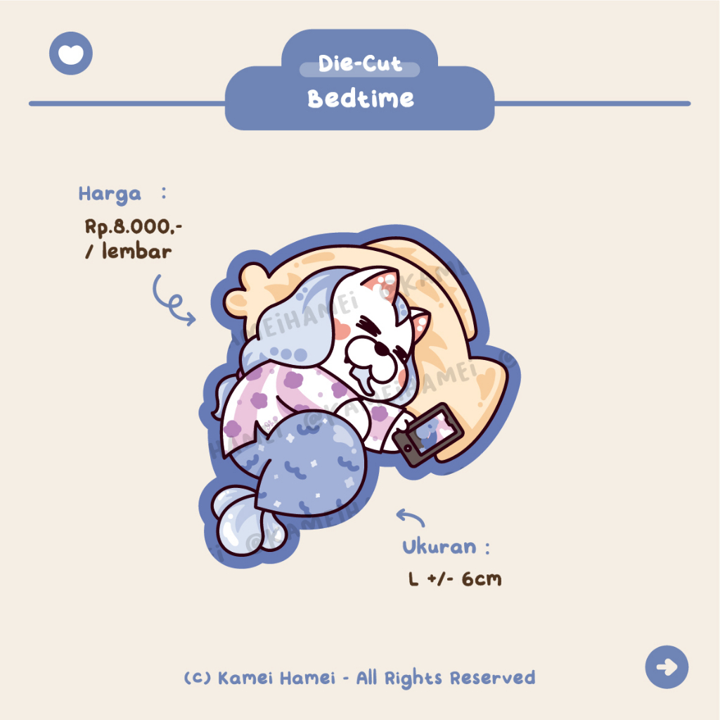 Jual Merli The Merlion Series | Kamei Hamei Die-Cut Sticker | Shopee ...