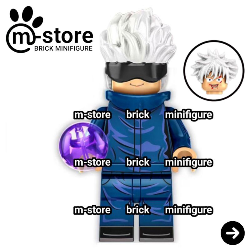 Jual brick jujutsu kaisen satoru gojo block mini figure | Shopee Indonesia
