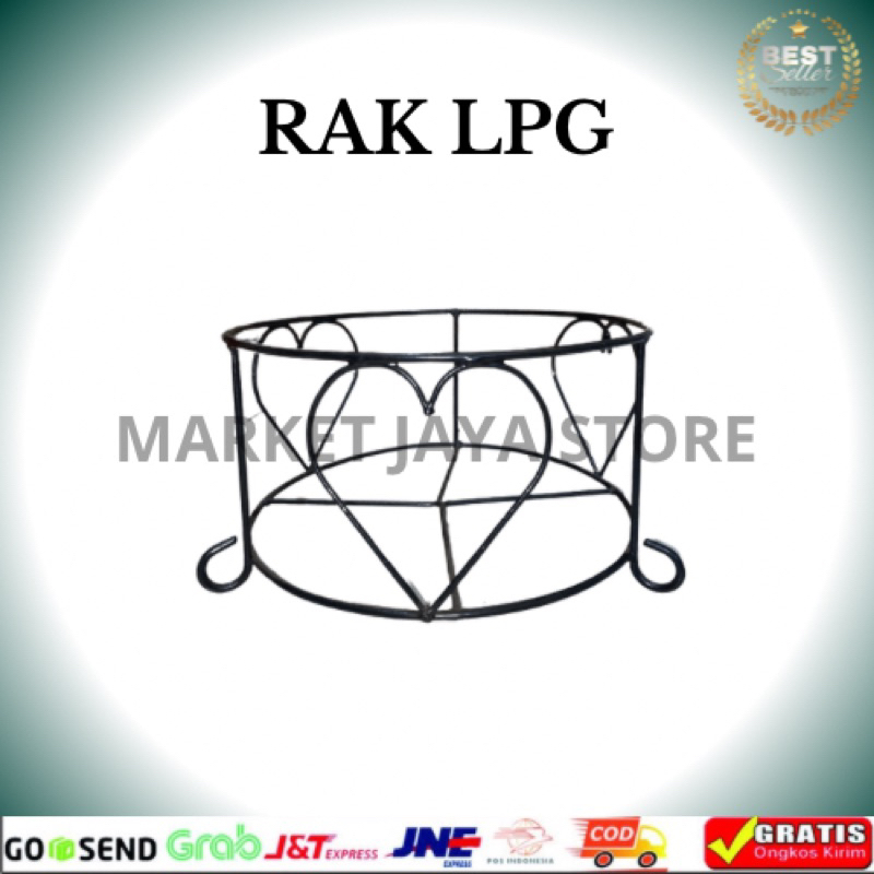 Jual tatakan gas / rak gas LPG 3kg / rak gas / dudukan gas | Shopee ...