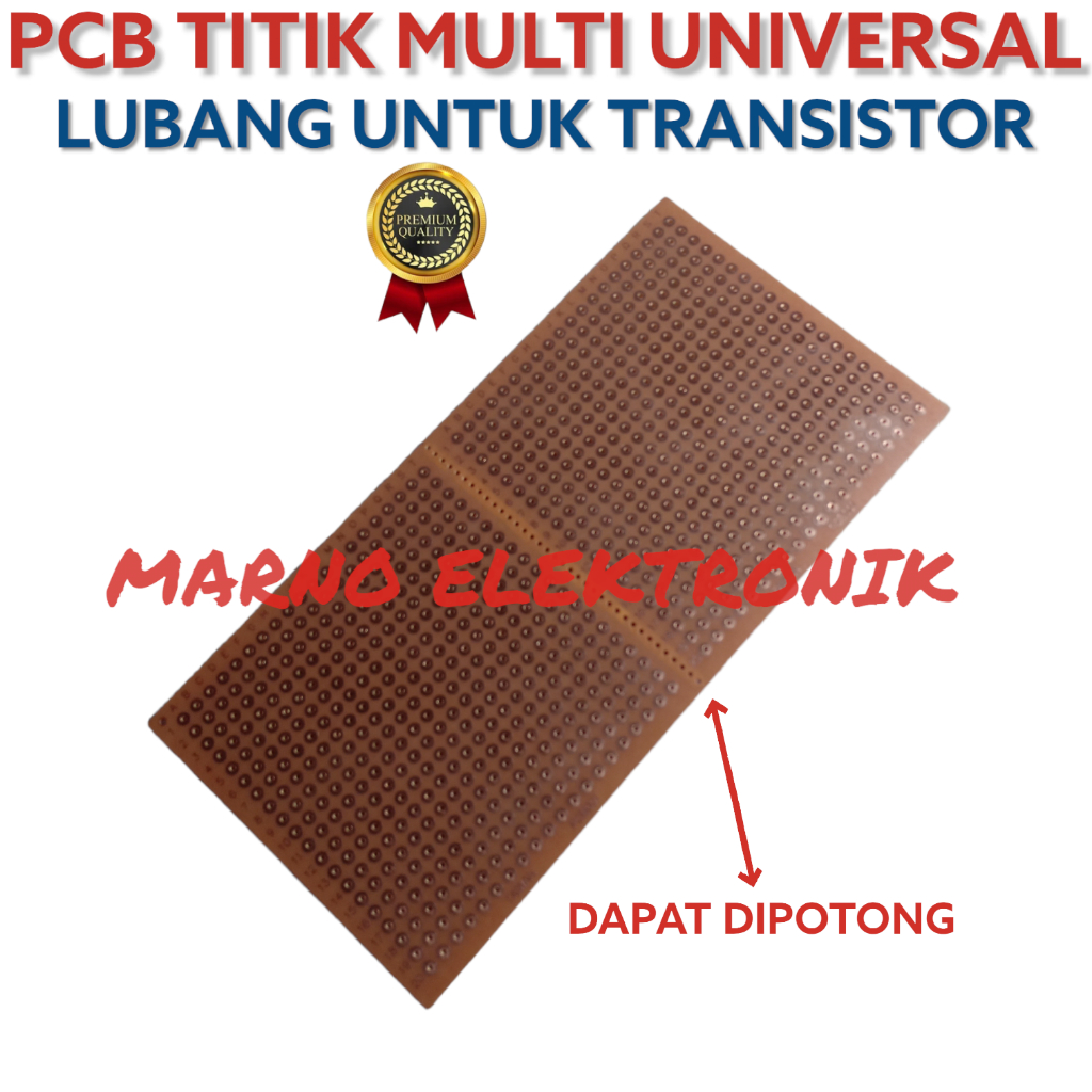 Jual PCB TITIK MULTI UNIVERSAL LUBANG UNTUK TRANSISTOR TR ASLI ORI ORIGINAL | Shopee Indonesia