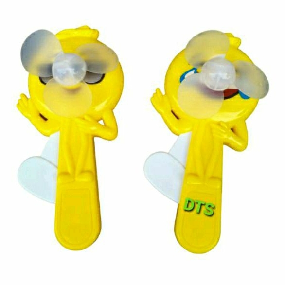 Jual Kipas Angin Mini Tangan Manual Karakter Smile | Shopee Indonesia