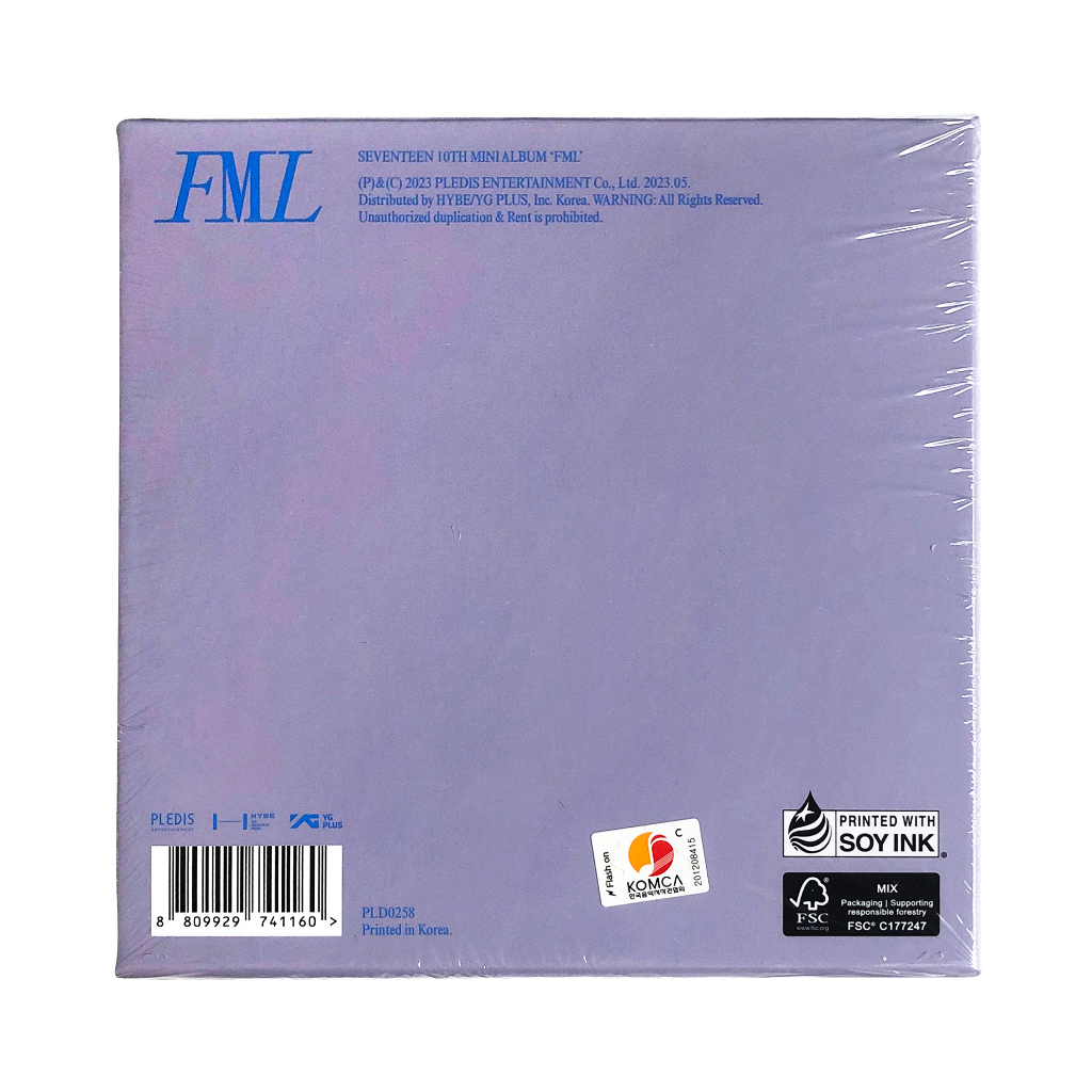 Jual SEVENTEEN - 10th Mini Album [FML] (DELUXE Ver.) | Shopee Indonesia