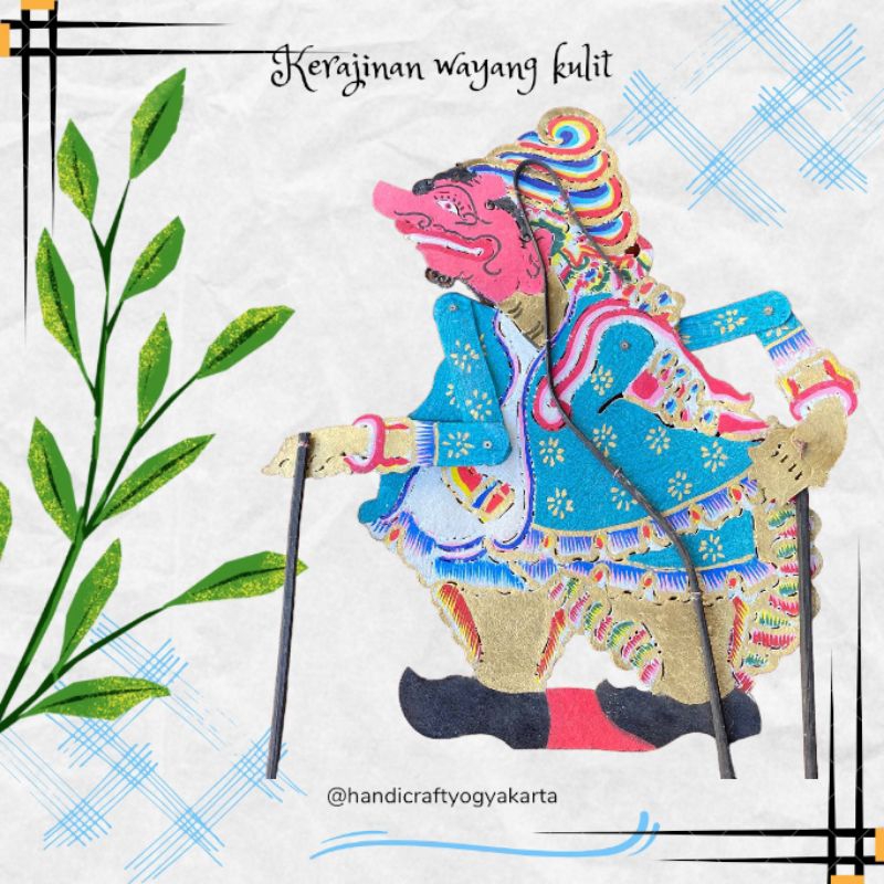Jual Wayang Kulit Batara Narada / Narodo Standar Pedalangan | Shopee ...