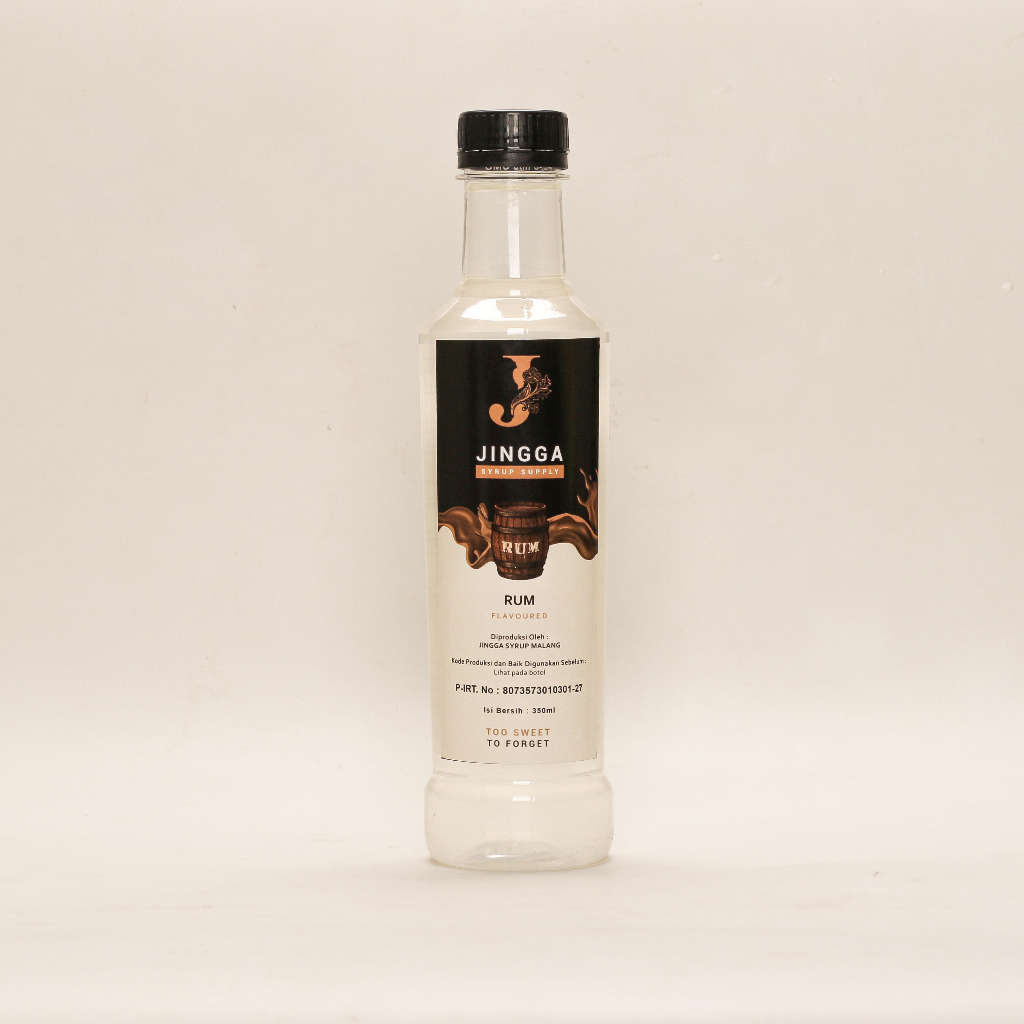 Jual JINGGA Rum Syrup 350ml - Sirup Rum Halal Untuk Kopi | Shopee Indonesia