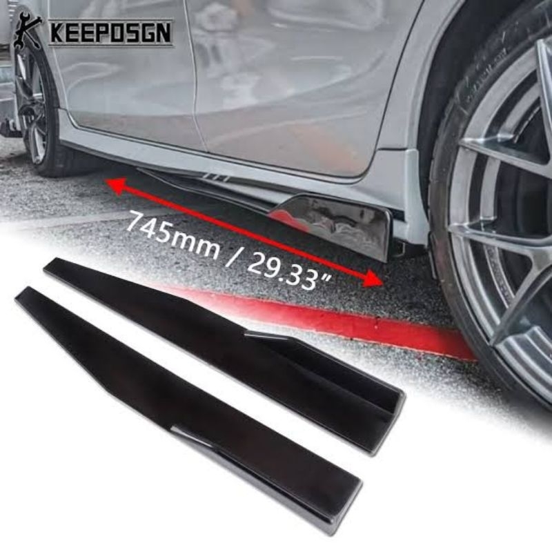 Jual Bodykit samping winglet bumper samping side skirt | Shopee Indonesia