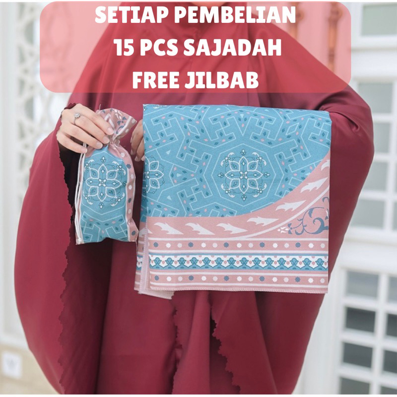 Jual Sajadah Traveling Sejadah Travel JUMBO Sajada Pouch Mukena Motif ...