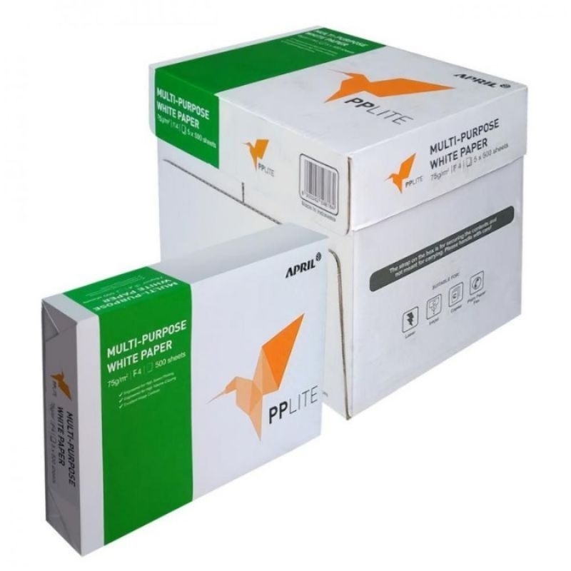 Jual Kertas HVS Putih 75 Gram / White Copy Paper 75 Gram | PPLITE | F4 ...