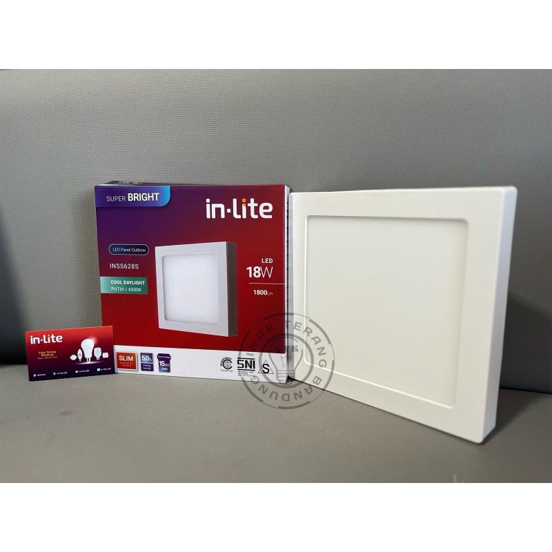 Jual LAMPU DOWNLIGHT PANEL LED INLITE OUTBOW 18W 18 WATT KOTAK ...