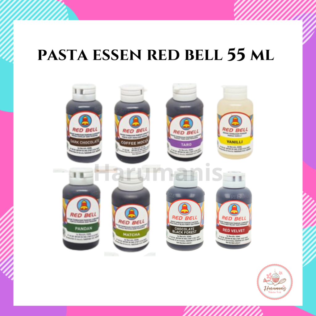 Jual Red Bell Pasta Perisa Makanan 55 ml | Shopee Indonesia