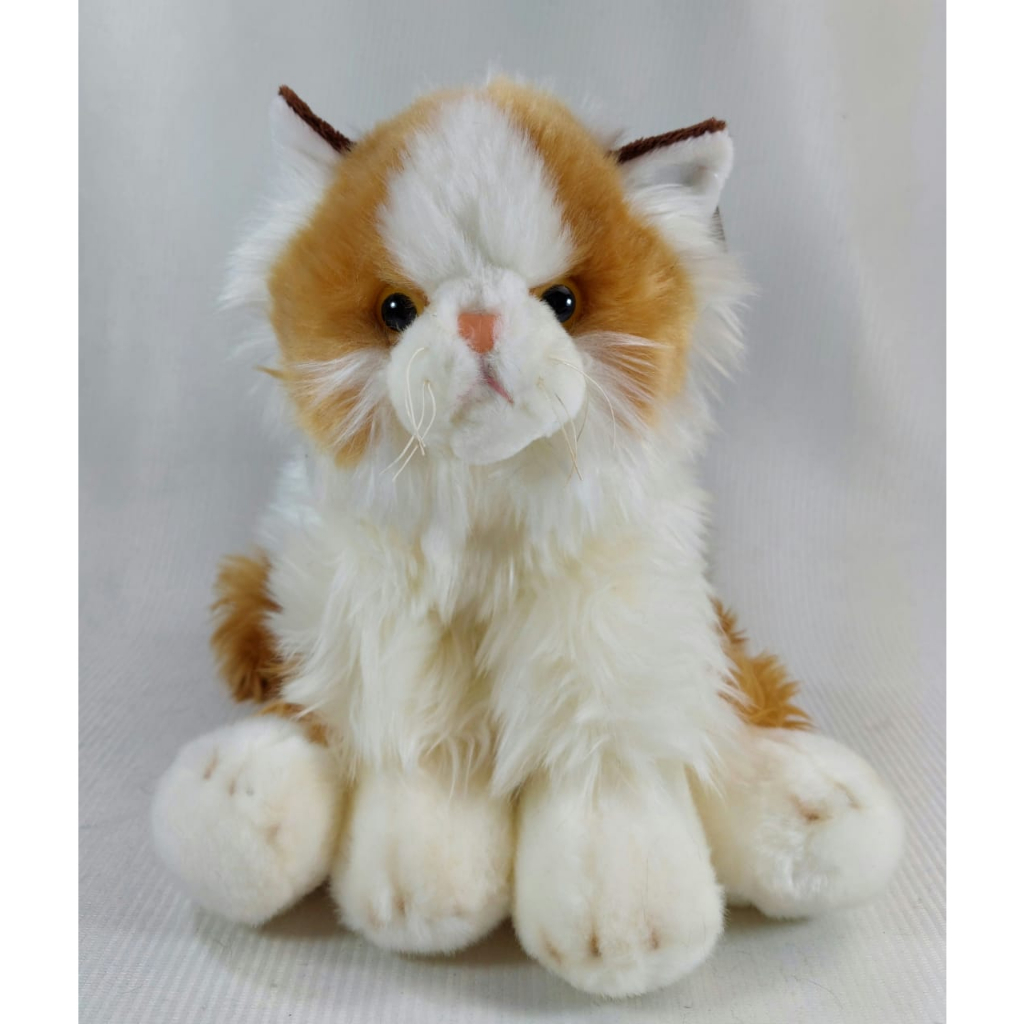 Jual BONEKA BINATANG PREMIUM KUCING PERSIA/ KUCING RED TABBY CUTE SOFT ...